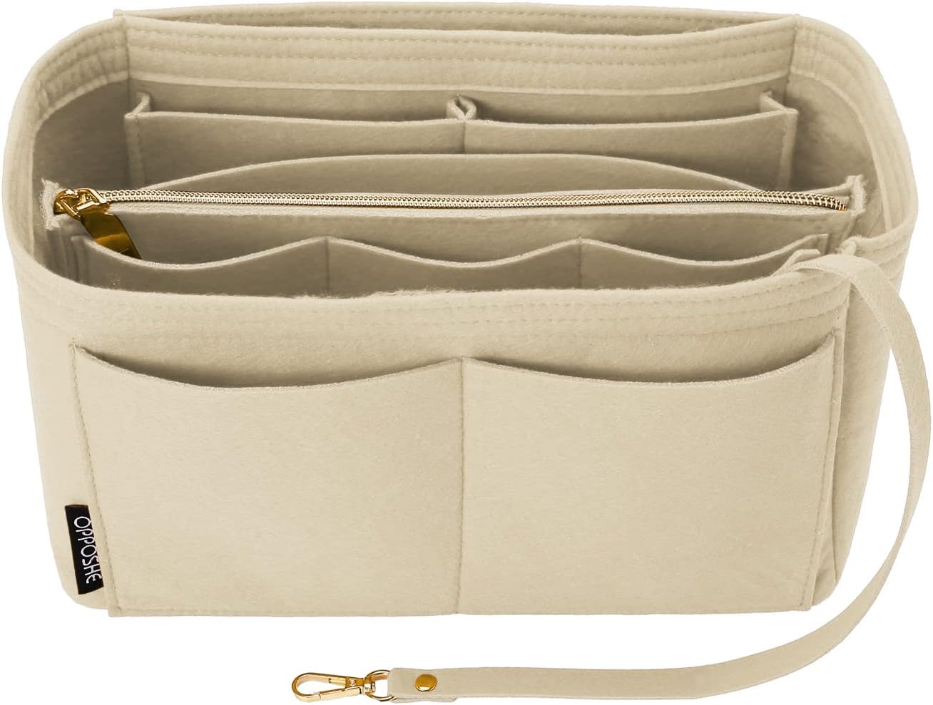 Amazon.com: Periea Chelsy Purse Organizer Insert with Handles & 13 ...