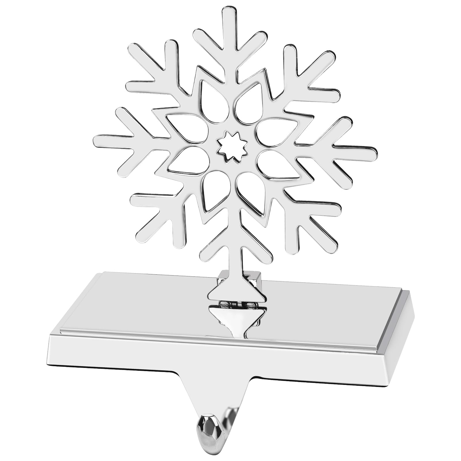Amazon.com: Hxezoc Snowflake Christmas Stocking Holders Removable ...