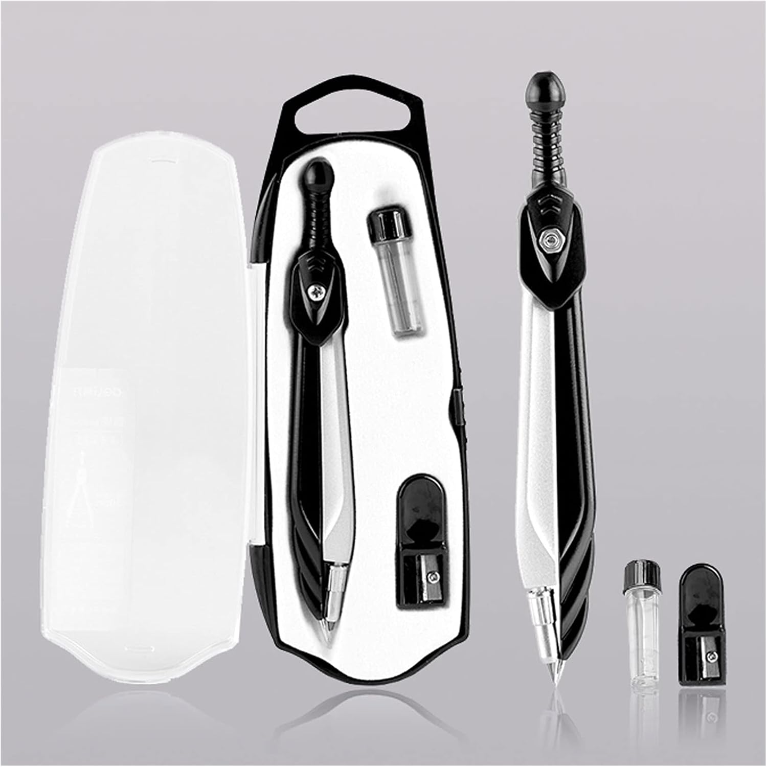 Amazon.com: Muteiki Math Geometry Kit Combination Plotter Set,with ...