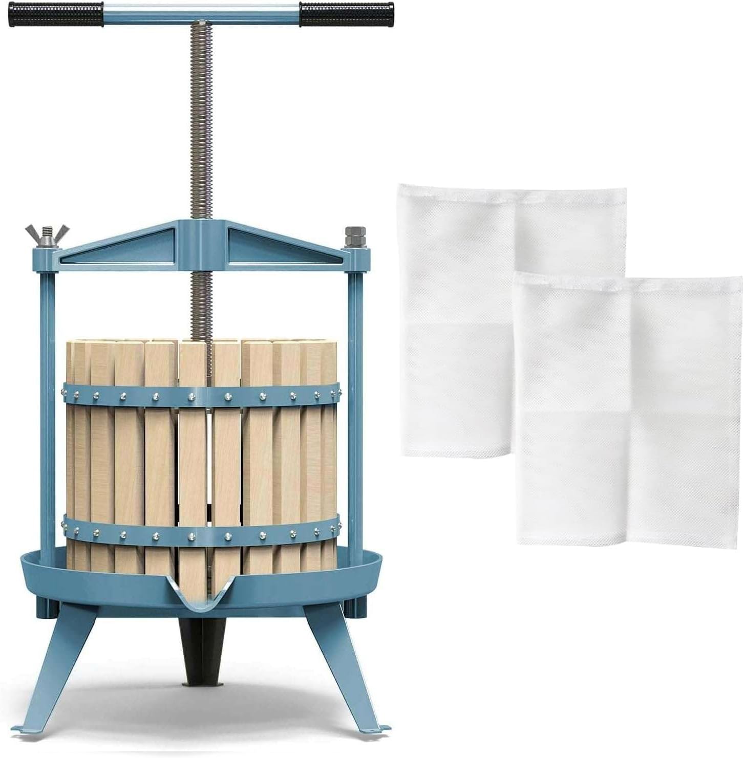 Amazon.com: SQUEEZE master 4.75 Gallon/18L-T Handle Fruit Wine Cider ...