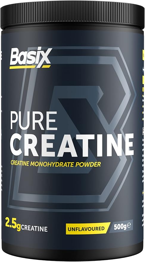 BASIX Pure Creatine Unflavored, 500 gm : Buy Online at Best Price in ...