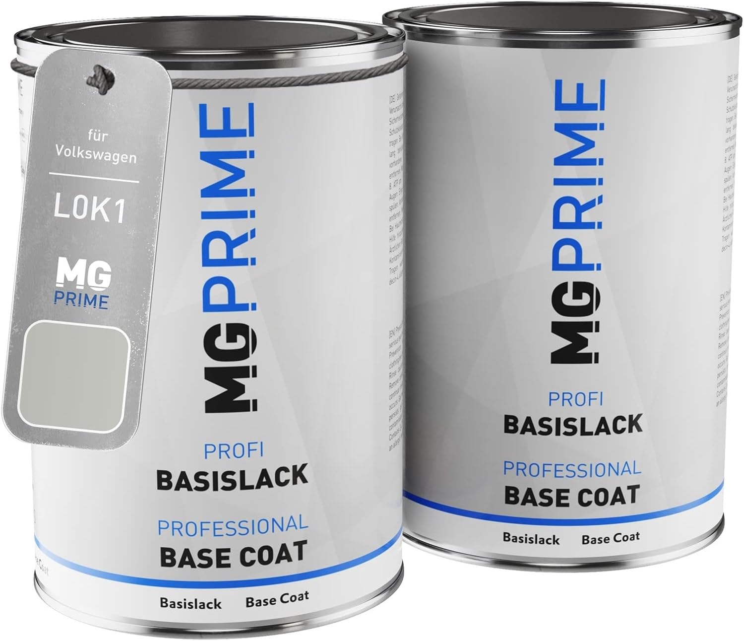 MG PRIME Car Paint Set can ready-to-spray for Volkswagen VW L0K1 / 0R Oryxweiss Perlmutt/Oryx ...