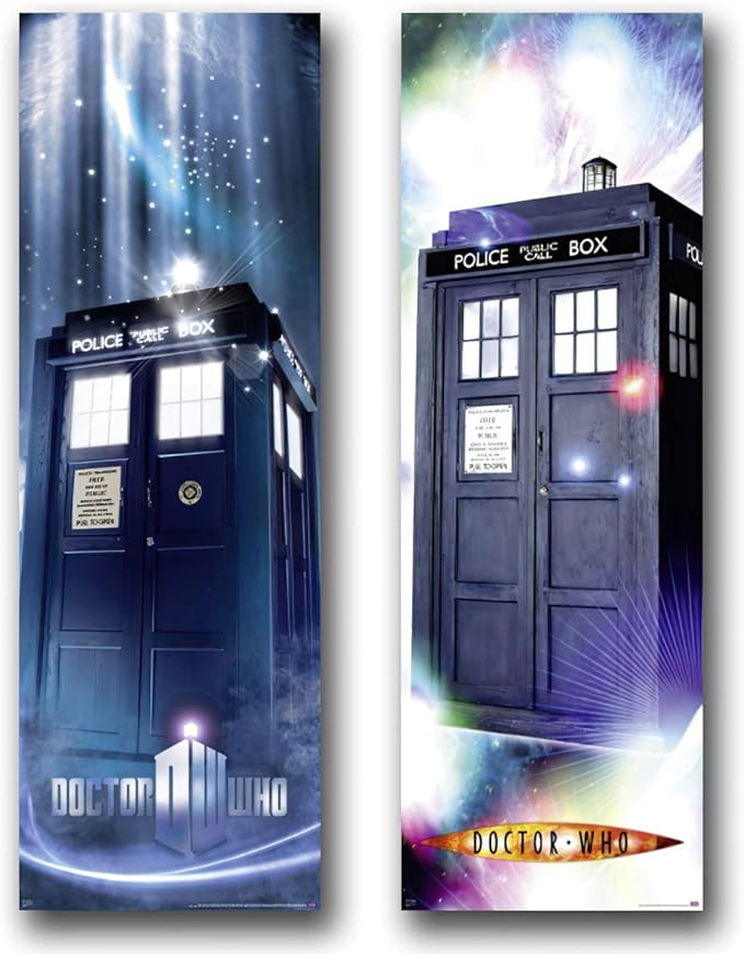 Amazon.com: POSTER STOP ONLINE Doctor Who - TV Show Door Poster Set ...