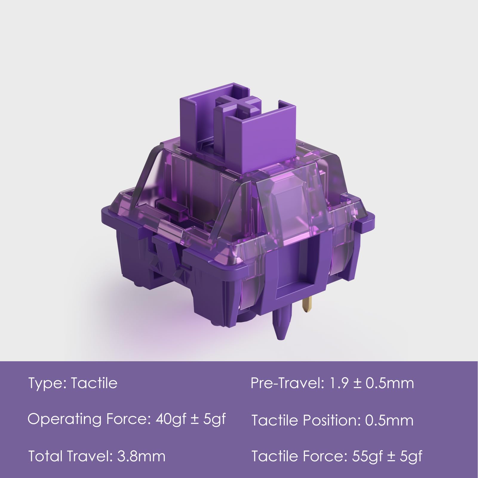 Snapklik.com : Akko V3 Lavender Purple Pro Keyboard Switch