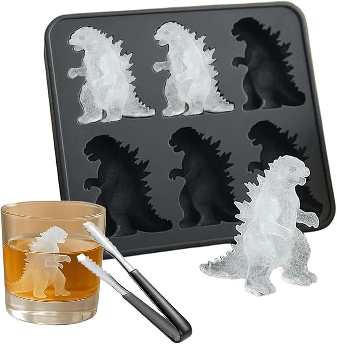 Amazon.com: Monster Ice Mold, Bigfoot Ice Mold, Molds With Homemade ...