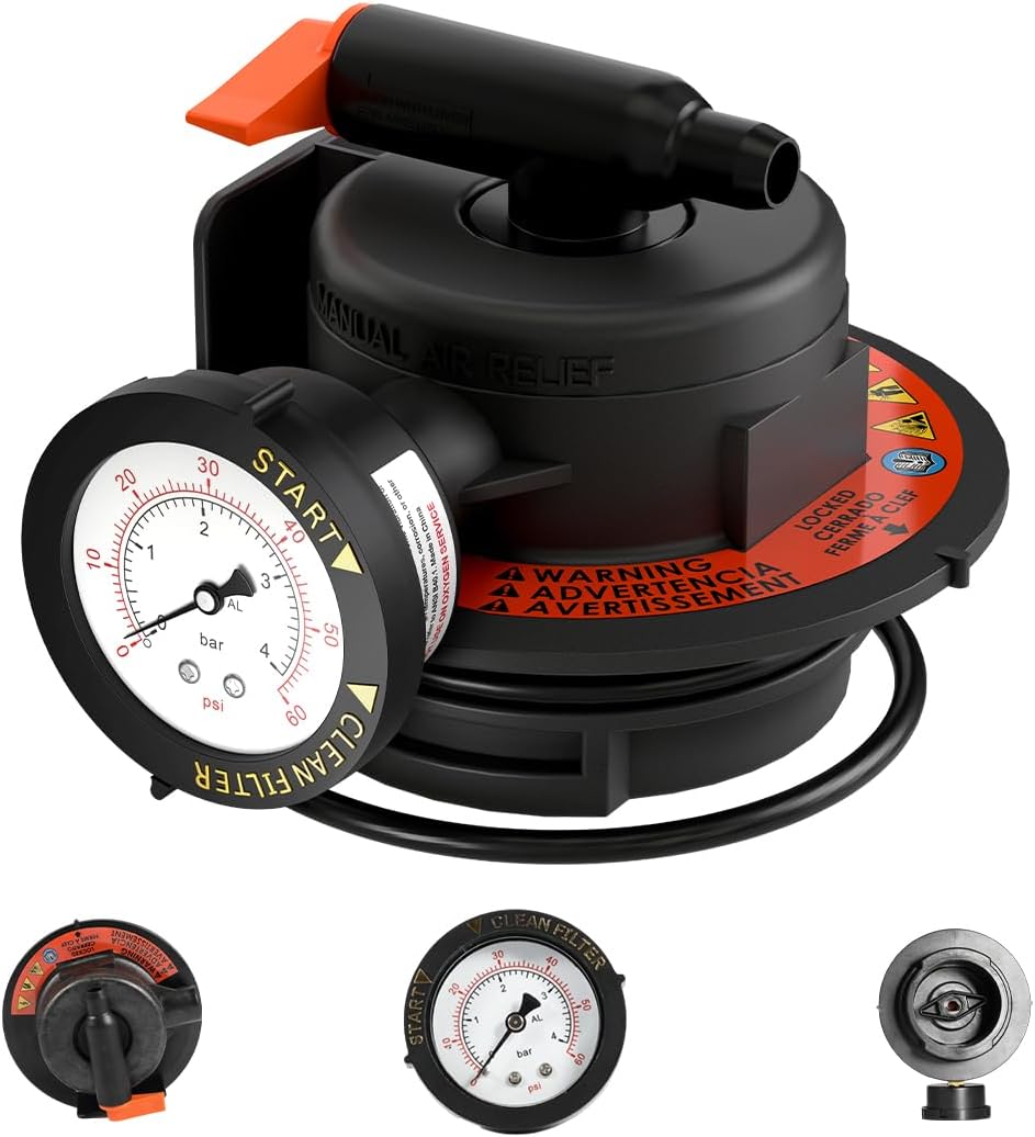 Amazon.com: Aquatonics Replacement DEX2420MAR2 Manual Air Relief Valve ...