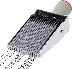 Rolling Letter Stamp, Rubber Digit Roller Stamp, 185g PP Number Rolling ...