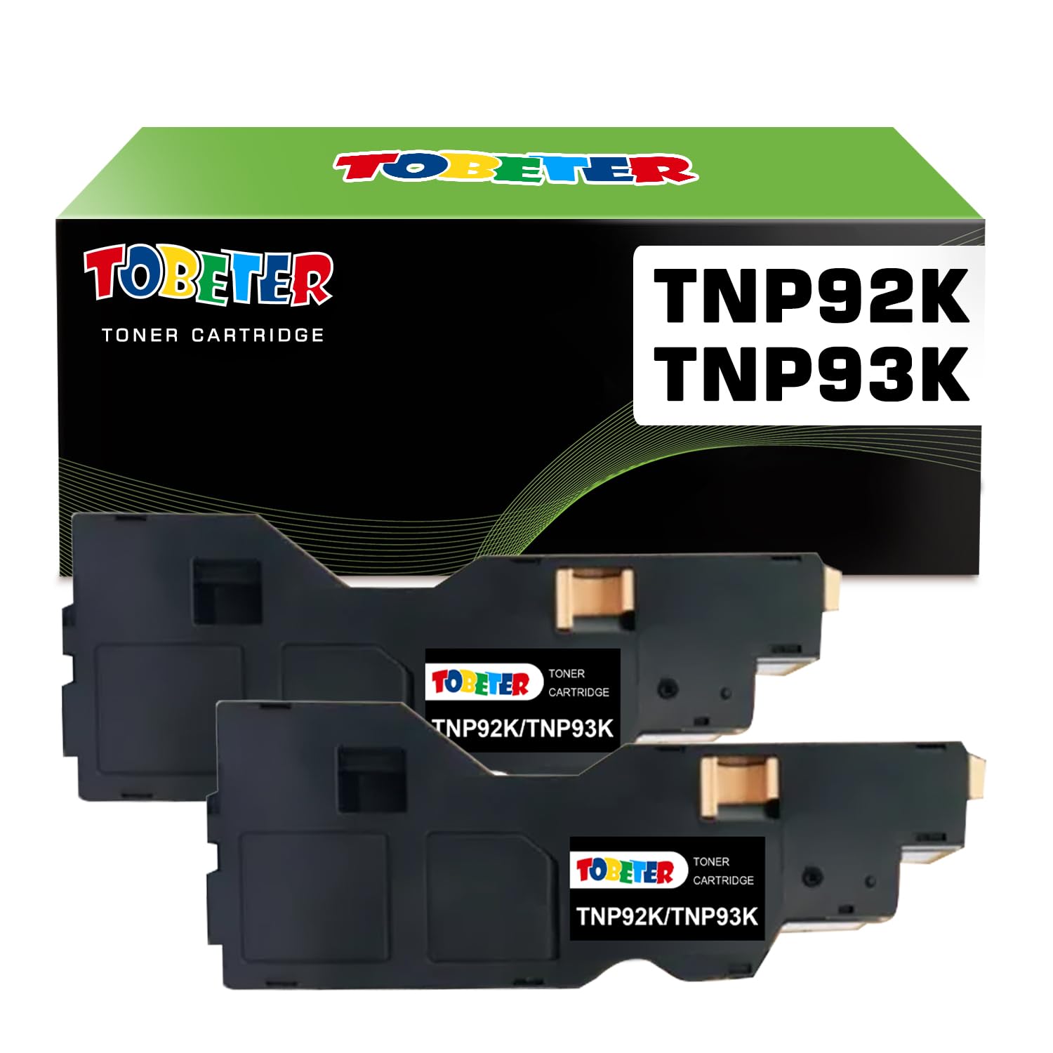 Amazon.com: ToBeter Remanufactured TNP92 TNP93 Toner Replacement for ...