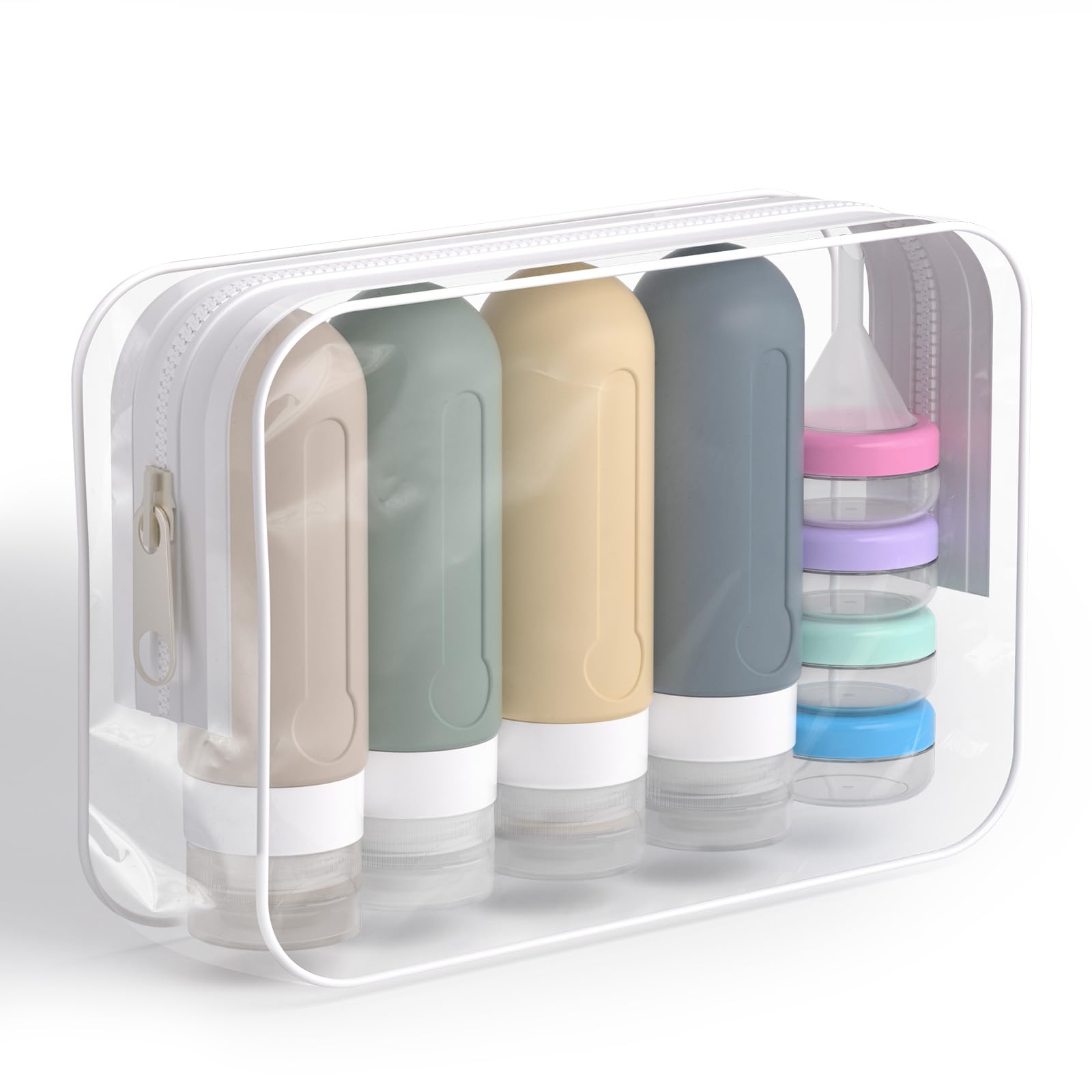 Amazon.com: DEPOZA 20 Pack Travel Bottles Set - TSA Approved Leak Proof ...