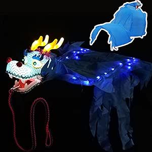 Amazon.co.jp: Dragon Poi LED Dragon Silk Poi Fitness Streamer, Square ...