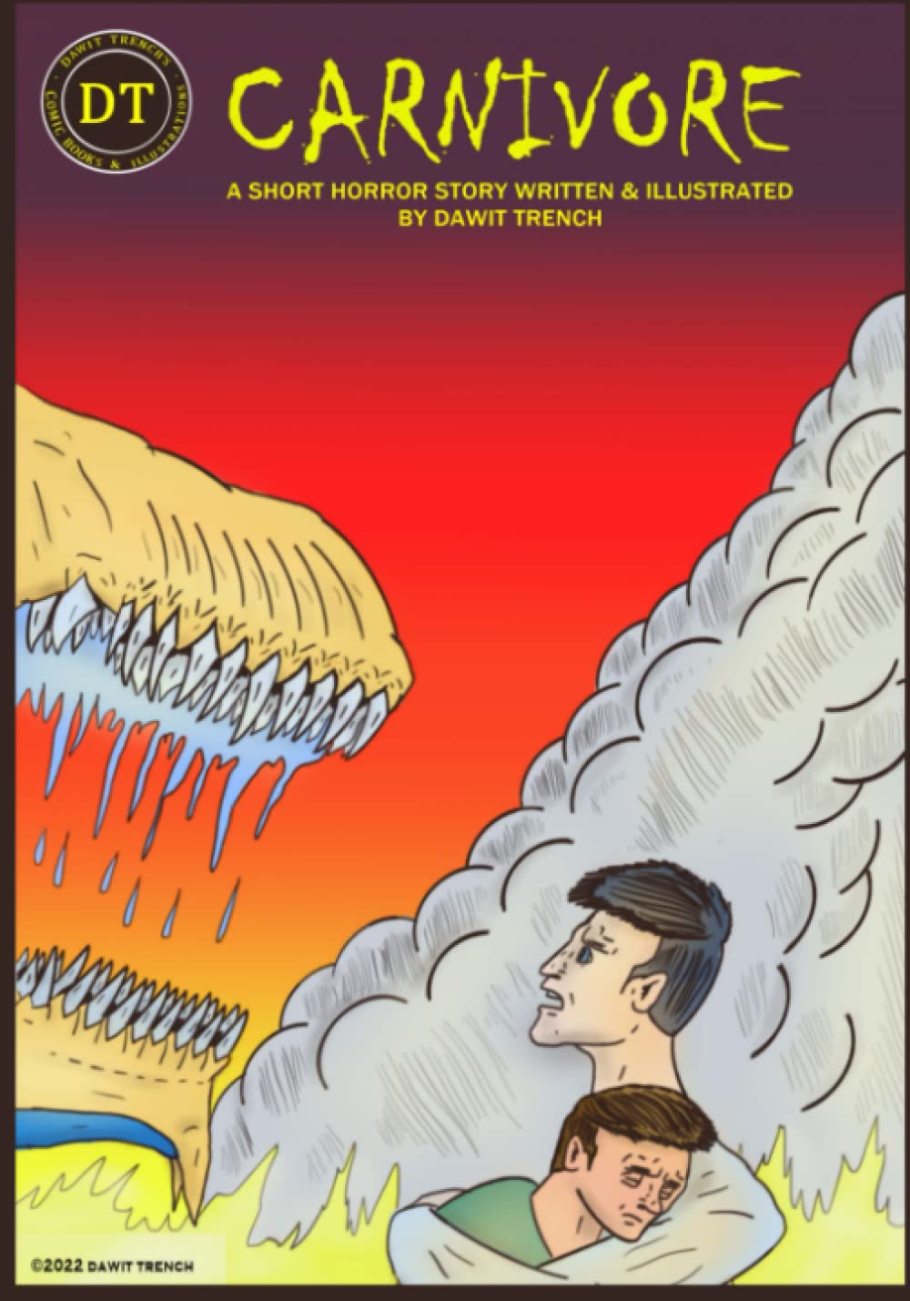 Carnivore: A short horror comic: Trench, Dawit: 9798395814388: Amazon ...