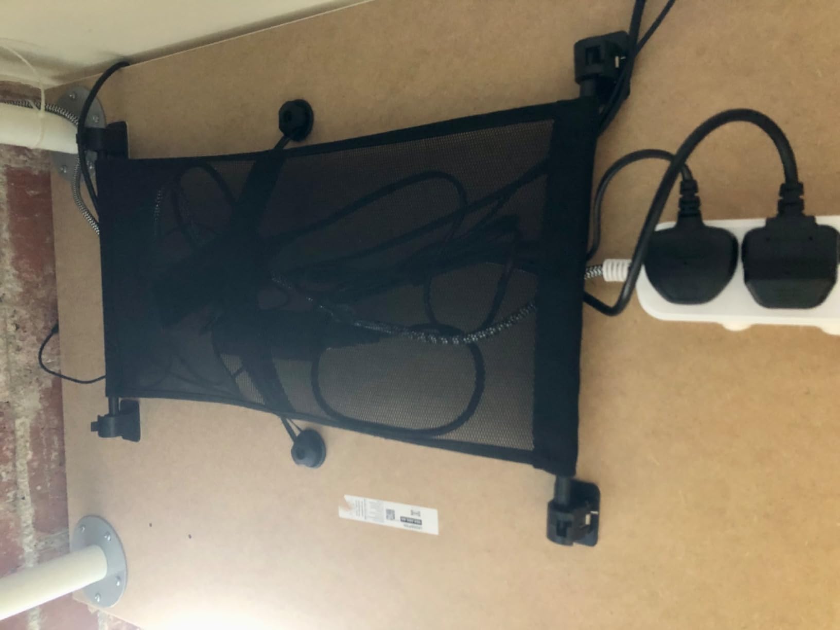 HX AURIZE Flexible Cable Management Net Under Desk - Cable Management ...