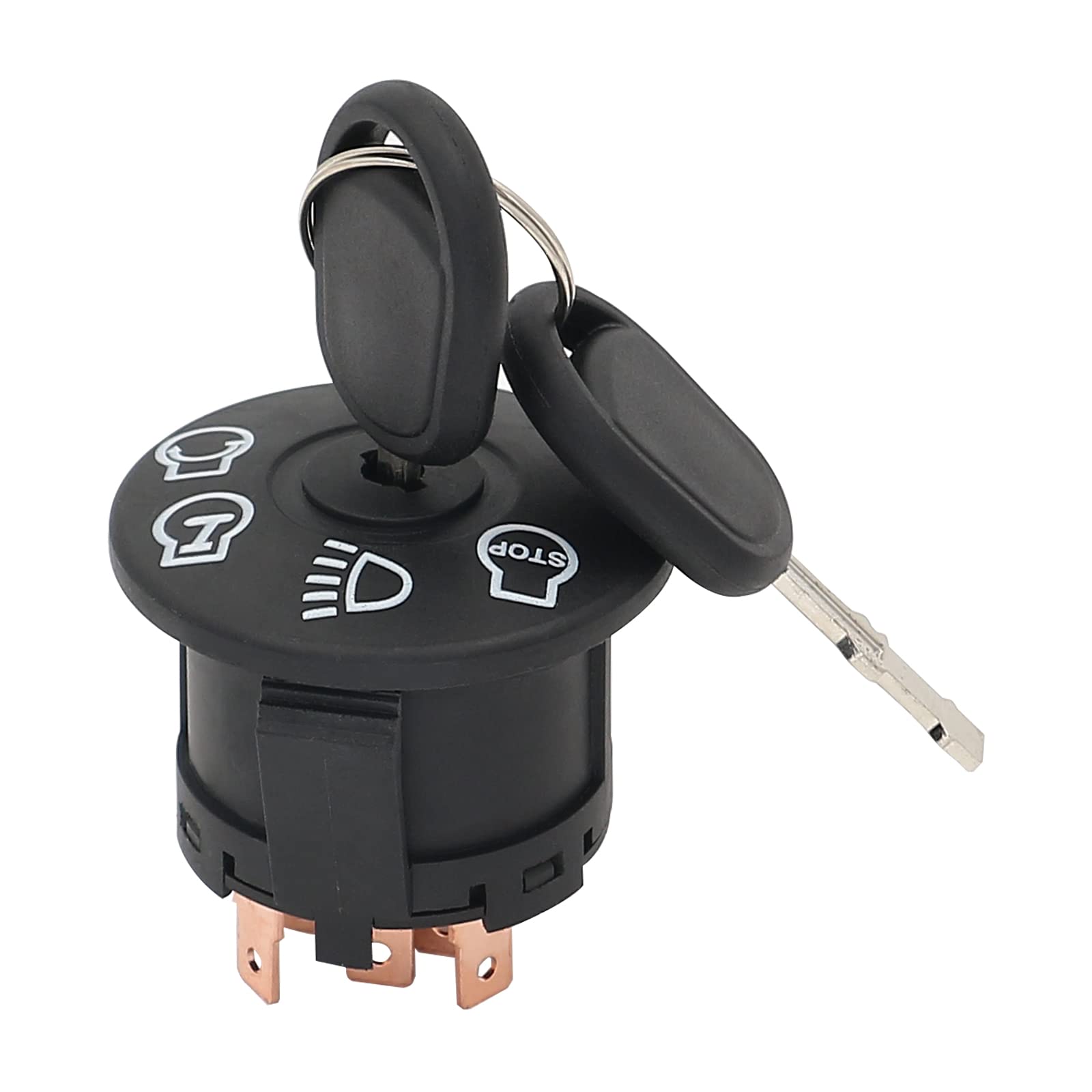 Amazon.com : Ignition Starter Switch w/ 2 keys Replacement for MTD Cub Cadet 725-1741 925-1741 ...