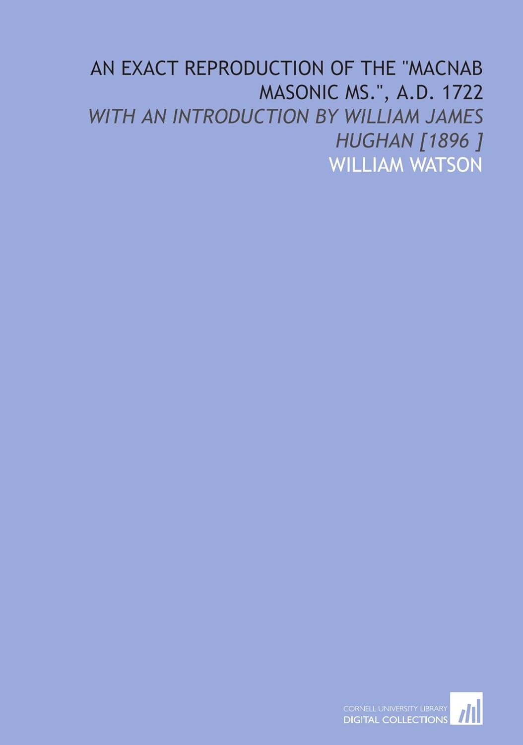 Amazon.com: An Exact Reproduction of the "Macnab Masonic Ms.", a.D ...