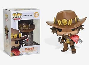 Amazon.com: Funko POP Games: Overwatch McCree Toy Figures : Funko Pop ...