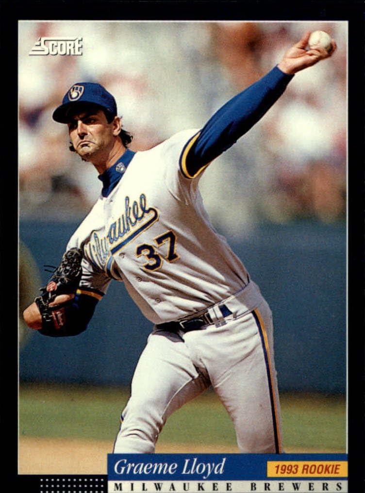 Amazon.com: 1994 Score Baseball Card #284 Graeme Lloyd : Collectibles ...