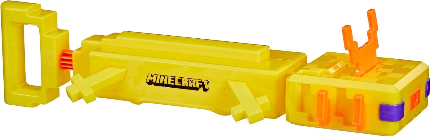 Nerf Super Soaker Minecraft Blaster à Eau Axolotl