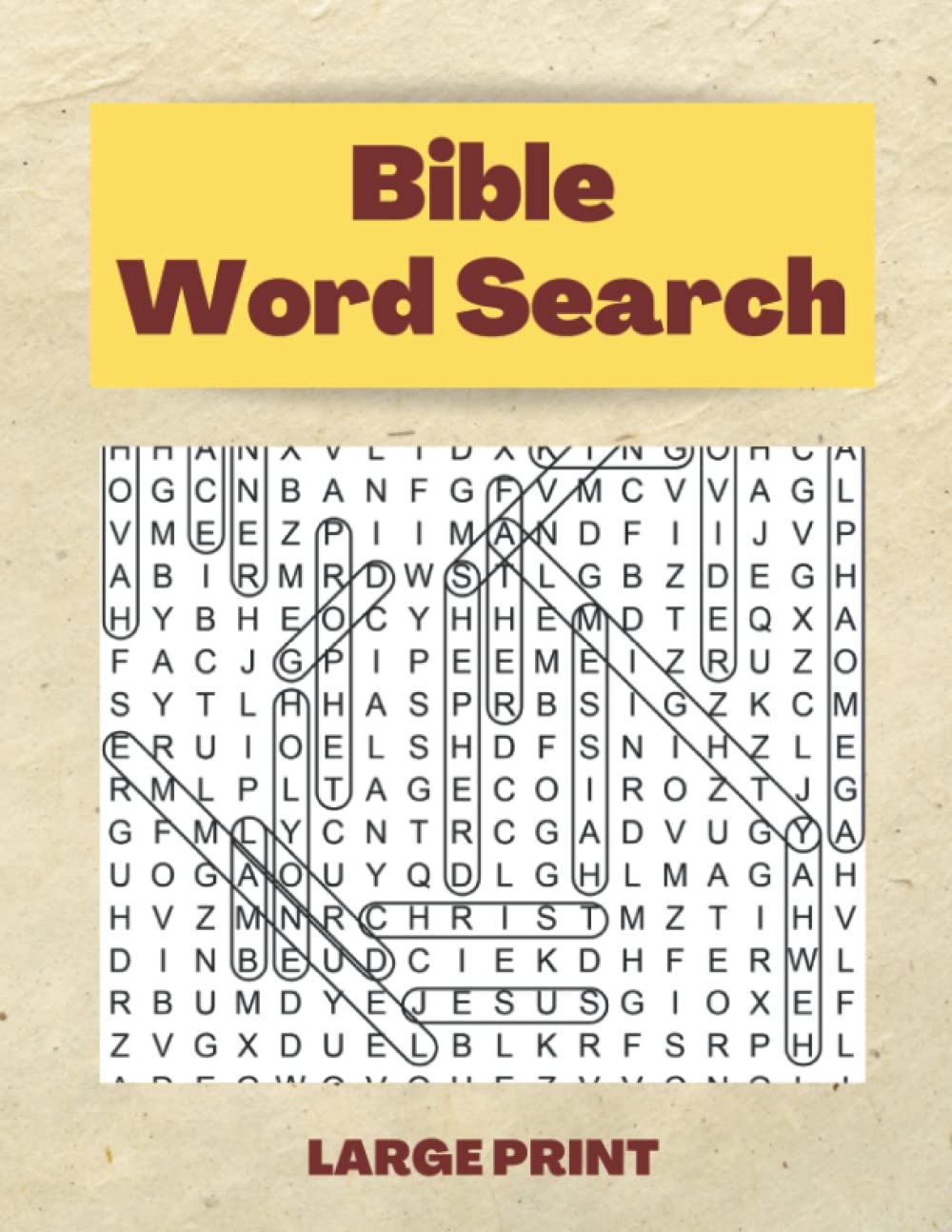 Bible Word Search: Large Print Word Search Puzzles: Desert Star Press ...
