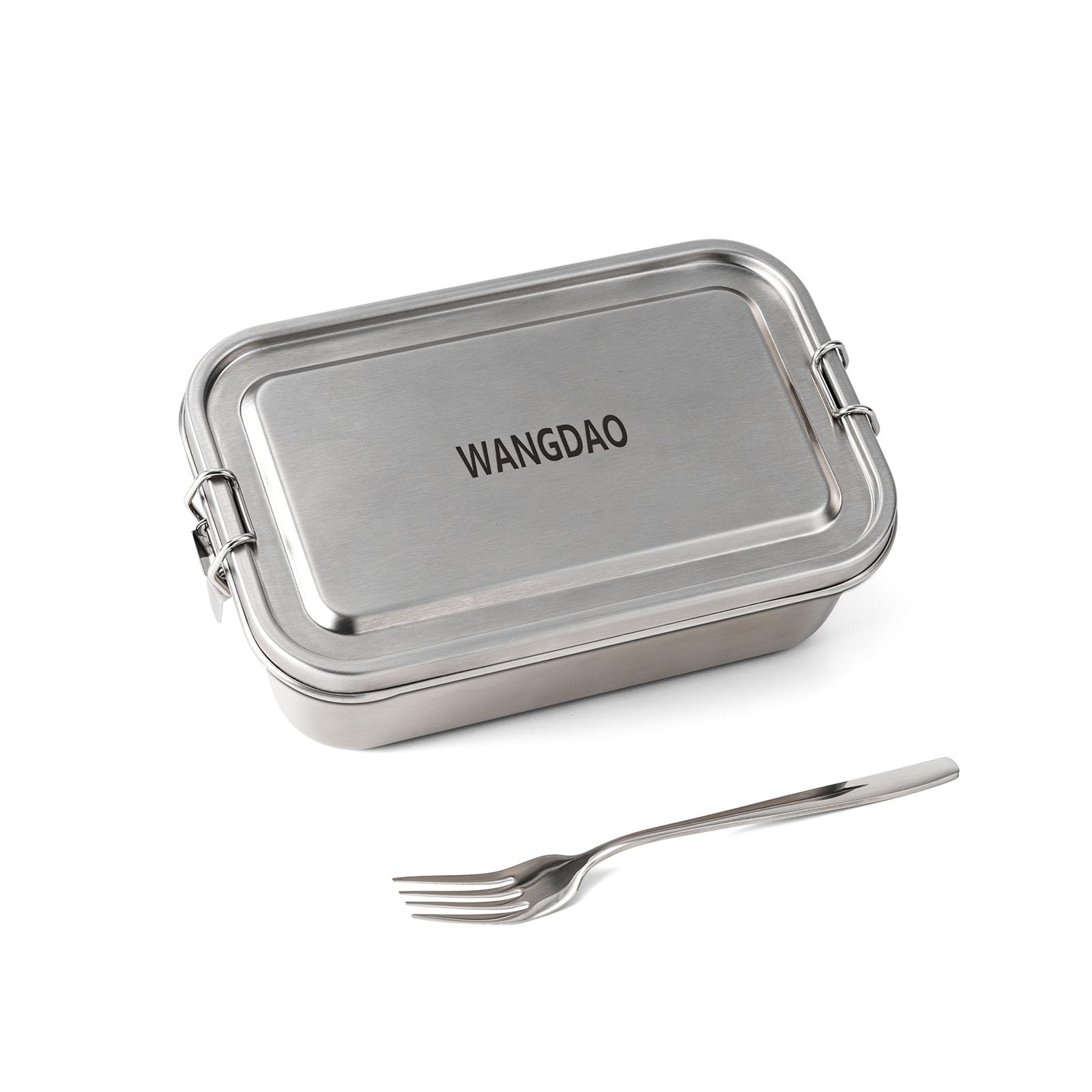 Amazon.com: Stainless Steel Lunch Box Set for Adults, Box & Fork ...