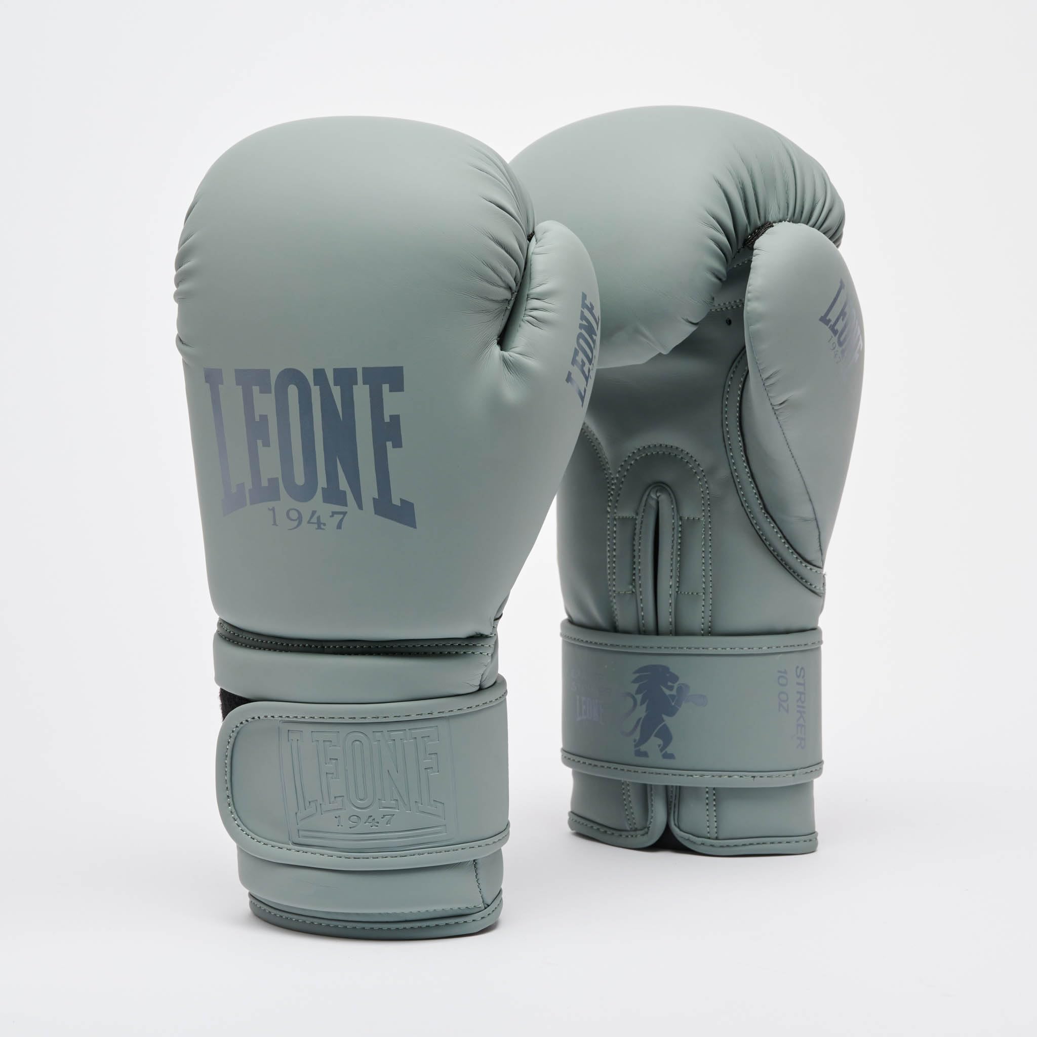 Snapklik.com : LEONE 1947, Striker Boxing Gloves Light Grey 14oz