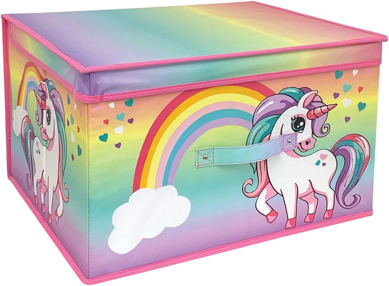 Robert Frederick Unicorns Collapsible Storage Box - Large : Amazon.co ...