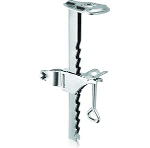 com-four® Parasol Holder in Galvanised Steel – Parasol Holder for ...