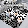 3D Realistic Optical Illusion Rug,Visual Endless Abyss Pattern HD ...