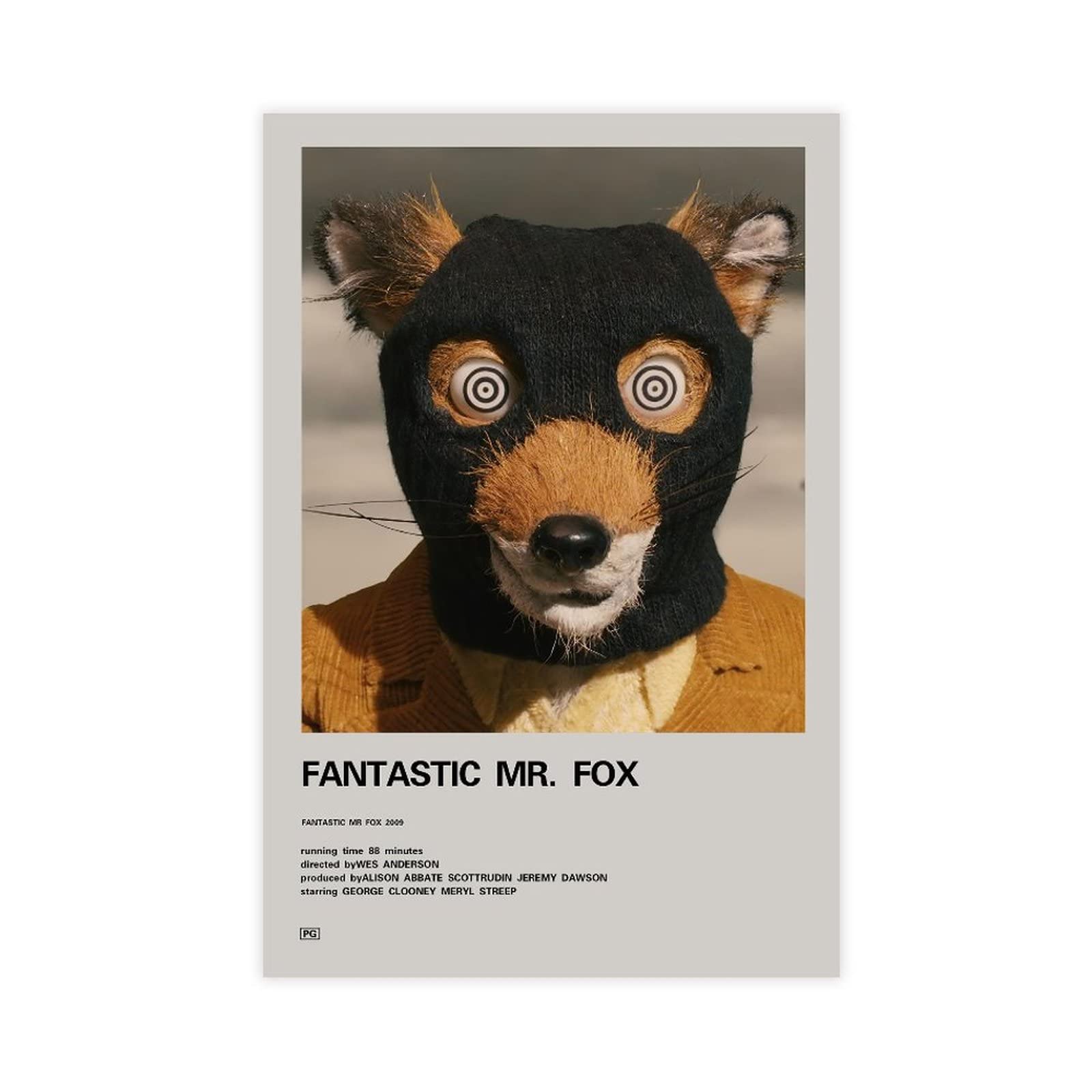 Fantastic Mr Fox Minimalist Poster