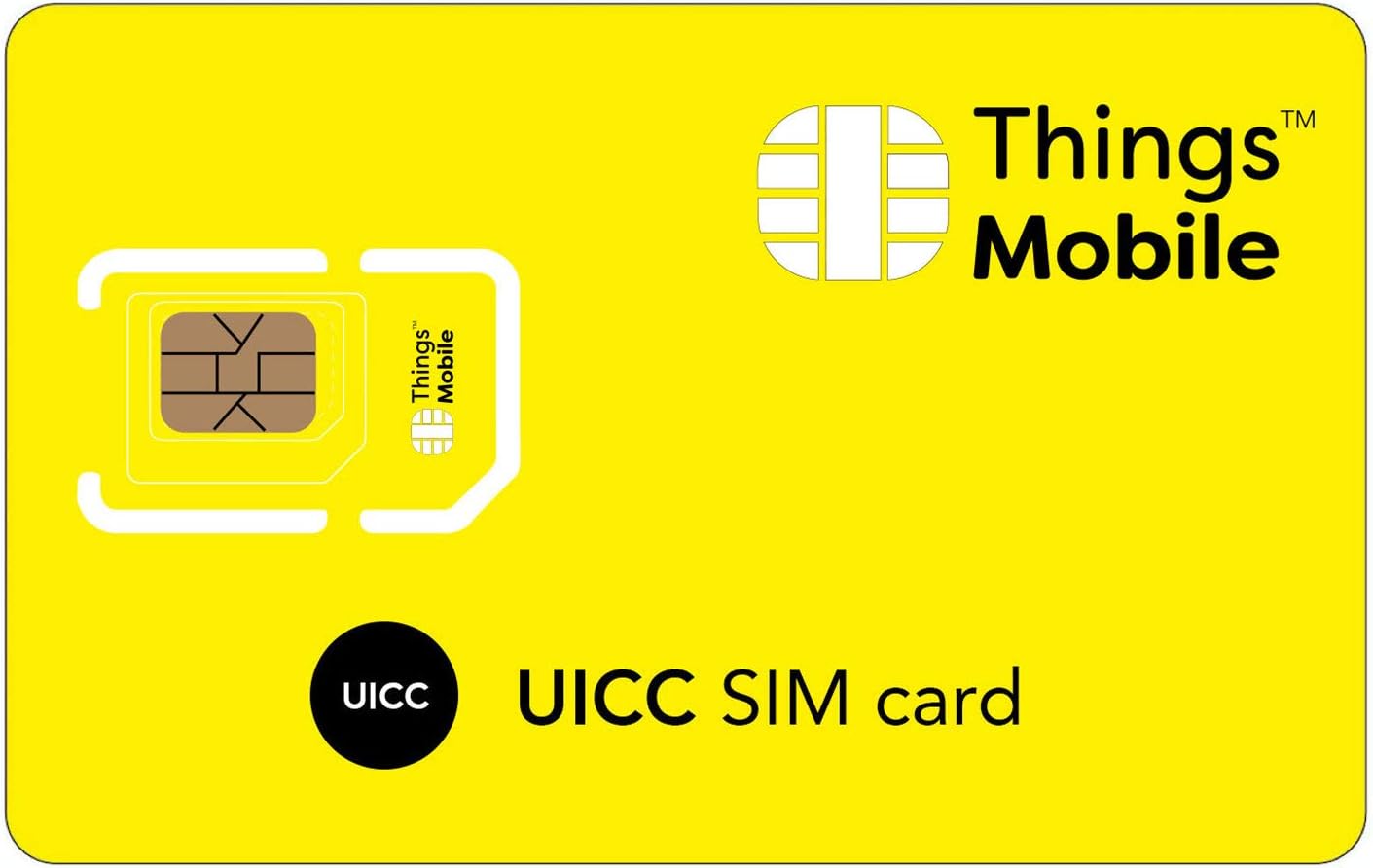 UICC SIM Card for IOT and M2M - Things Mobile - with Global Coverage ...