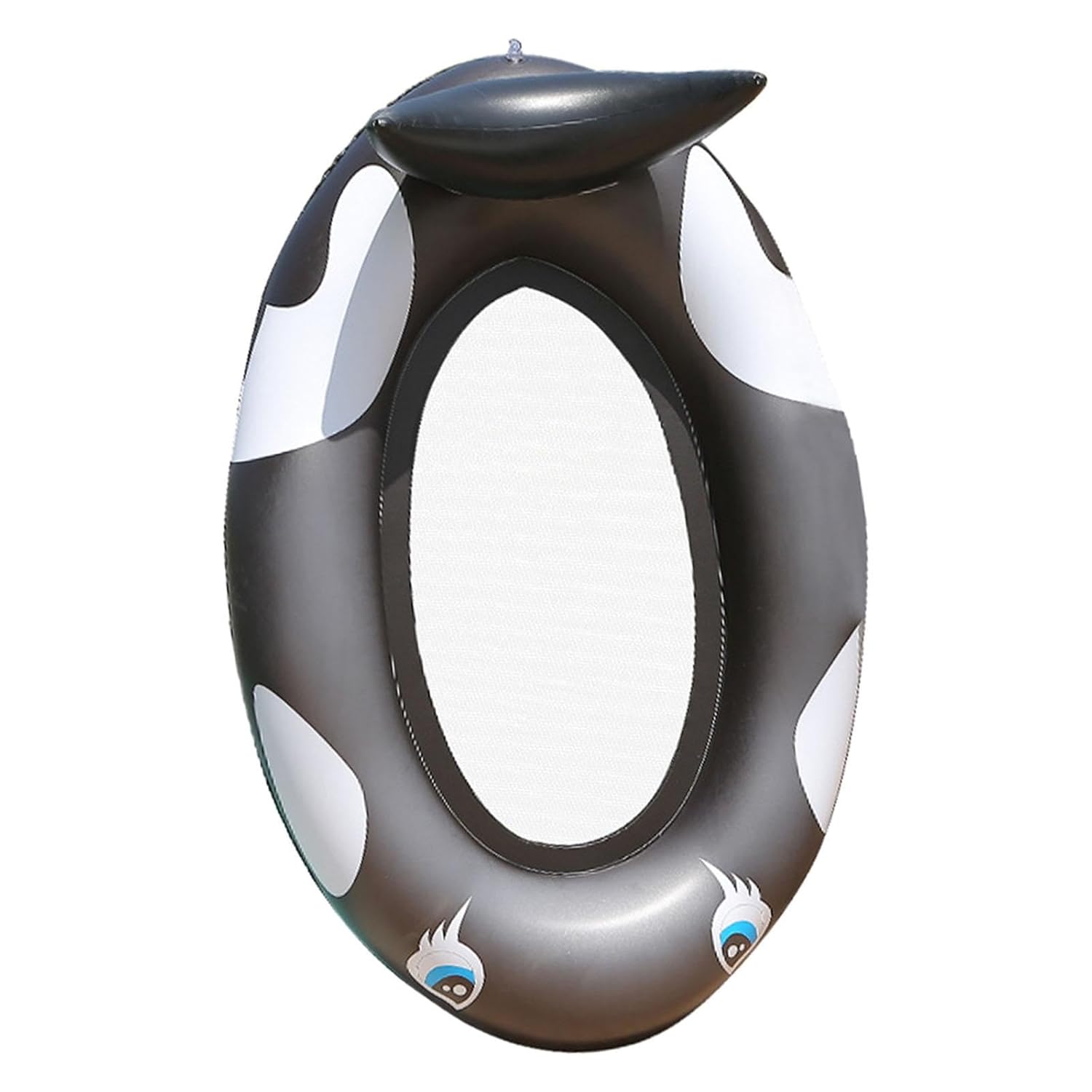 WOMBLE Whale Inflatable Pool Float Ring Pool Lounger Float Lake Raft ...