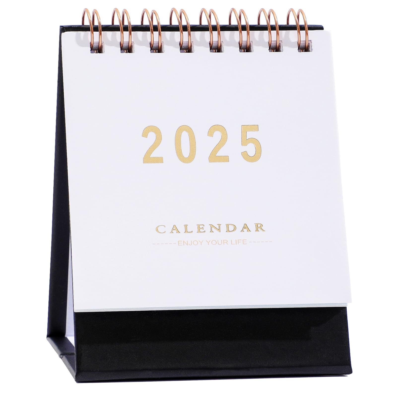 Amazon.com : Mini Desk Calendar 2025, Standing Flip Academic Year Small ...