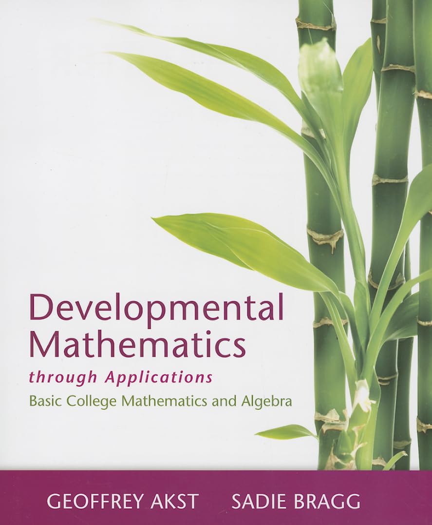 Developmental Mathematics through Applications Plus NEW MyLab Math with ...
