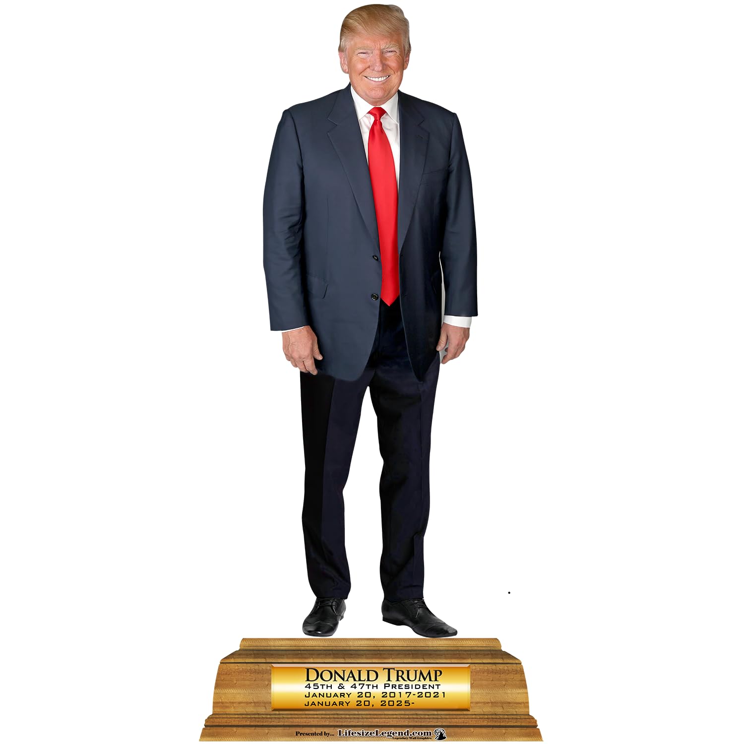 Amazon.com: HP25045 President Donald Trump Pedestal Cardboard Cutout ...