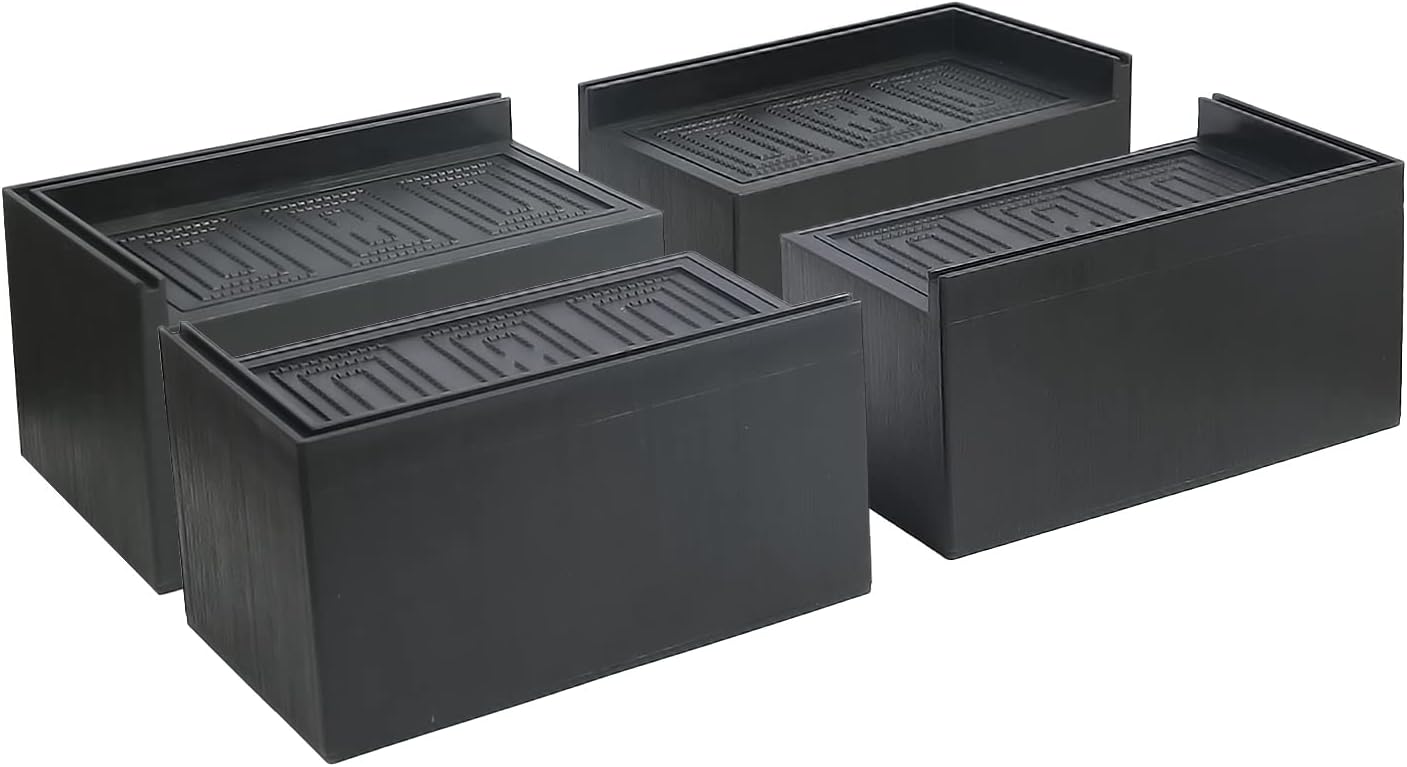 Amazon.com: Jeethemy Bed Risers, Furniture Risers for Desk/Couch/Sofa ...