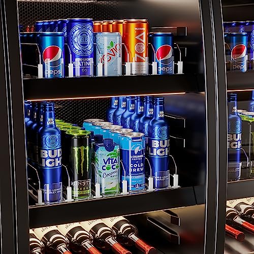 Puricon Fridge Can Dispenser Beverage Drink Organiser for Fridge Pusher ...