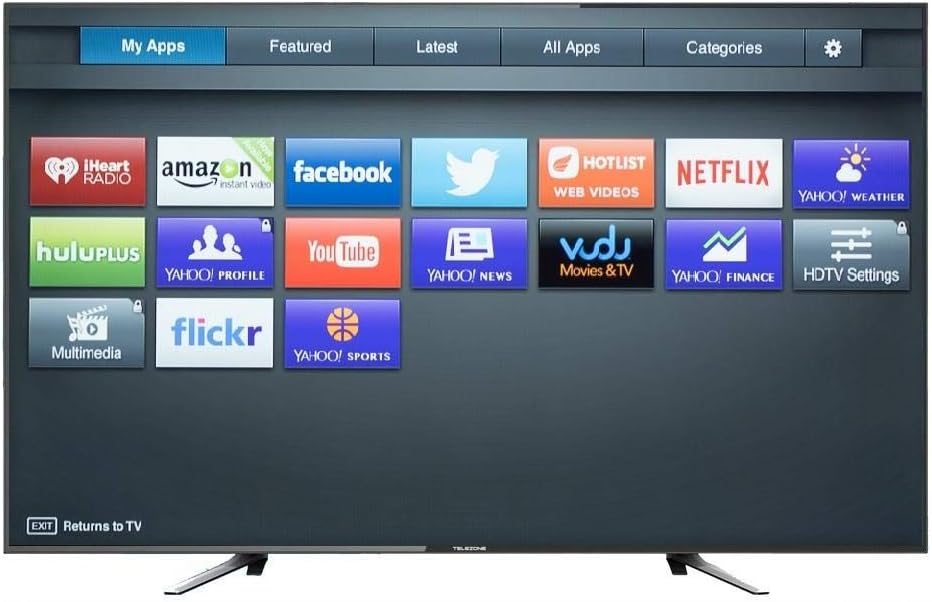 Telezone 65 Inches Smart Ultra HD 4K LED TV : Buy Online at Best Price ...