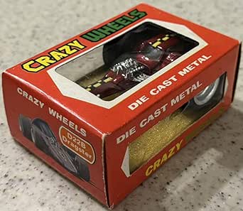 Amazon.co.jp: Rare Original D22B Dragster CRAZY WHEELS SERIES Crazy Wheels Mini Car Made in Hong ...