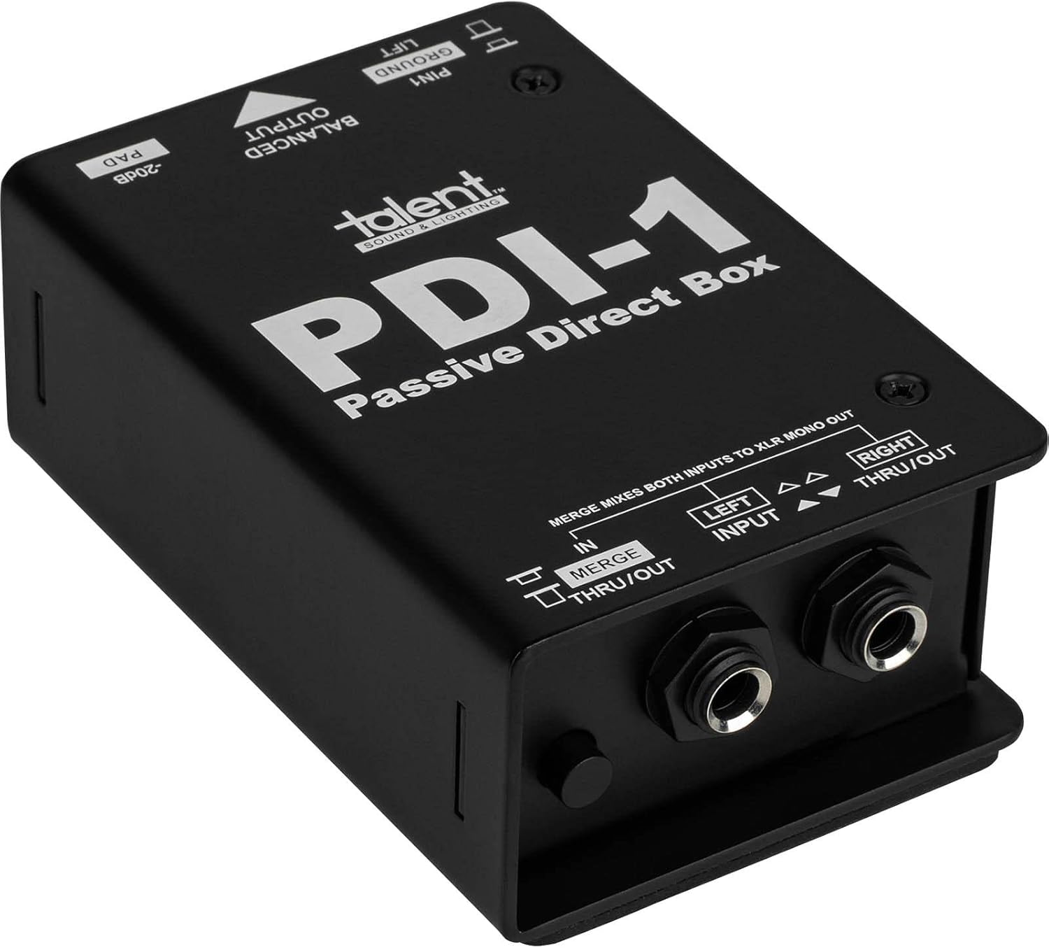 Amazon.com: Talent PDI-1 Passive Direct Box DI : Musical Instruments