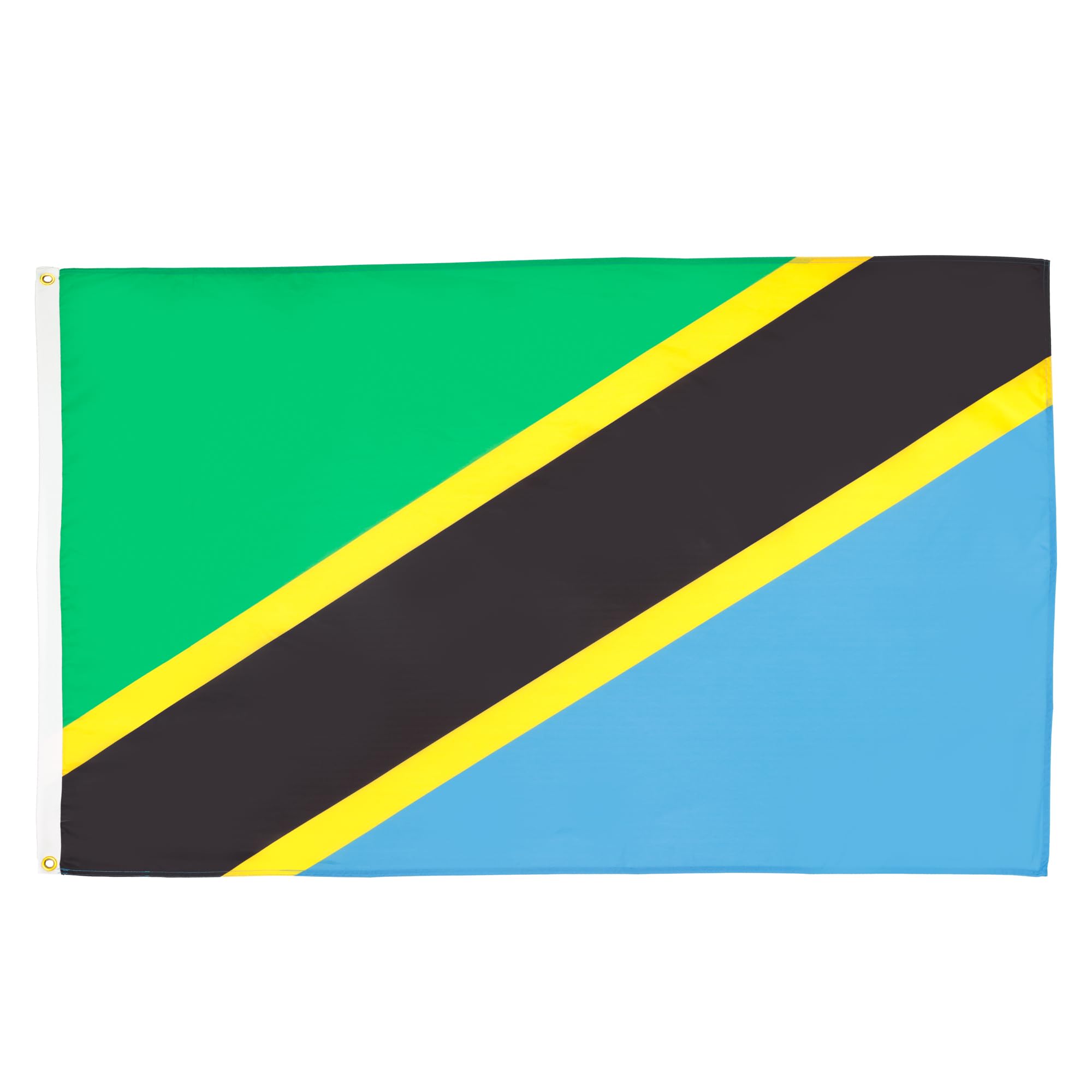 AZ FLAG - Tanzania Flag - 2x3 Ft - 100D Polyester Tanzanian Banner with ...