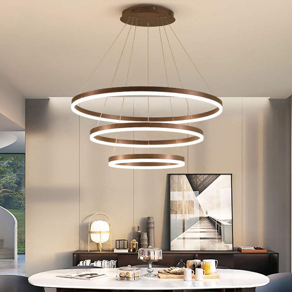 Round Led Pendant Light Fixtures Modern LED Pendant Lights For Living