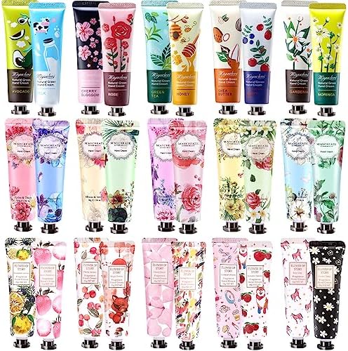 Amazon.com : PLMMOUT 30 Pack Hand Cream Gift Set,Natural Plant ...