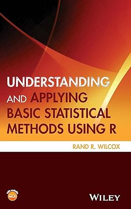 Amazon.com: Understanding and Applying Basic Statistical Methods Using ...