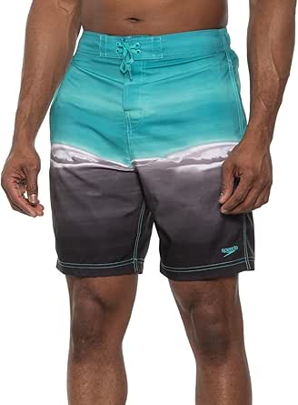 Speedo Men's Standard Swim Trunk Knee Length Boardshort Bondi Printed ...