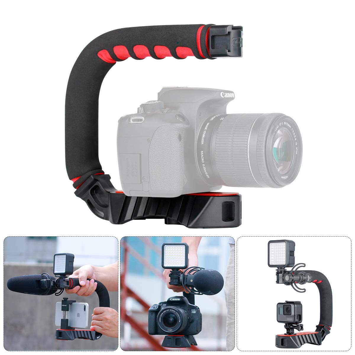 Ulanzi U Grip Pro Handheld Video Rig Steadicam Triple Cold | Desertcart ...
