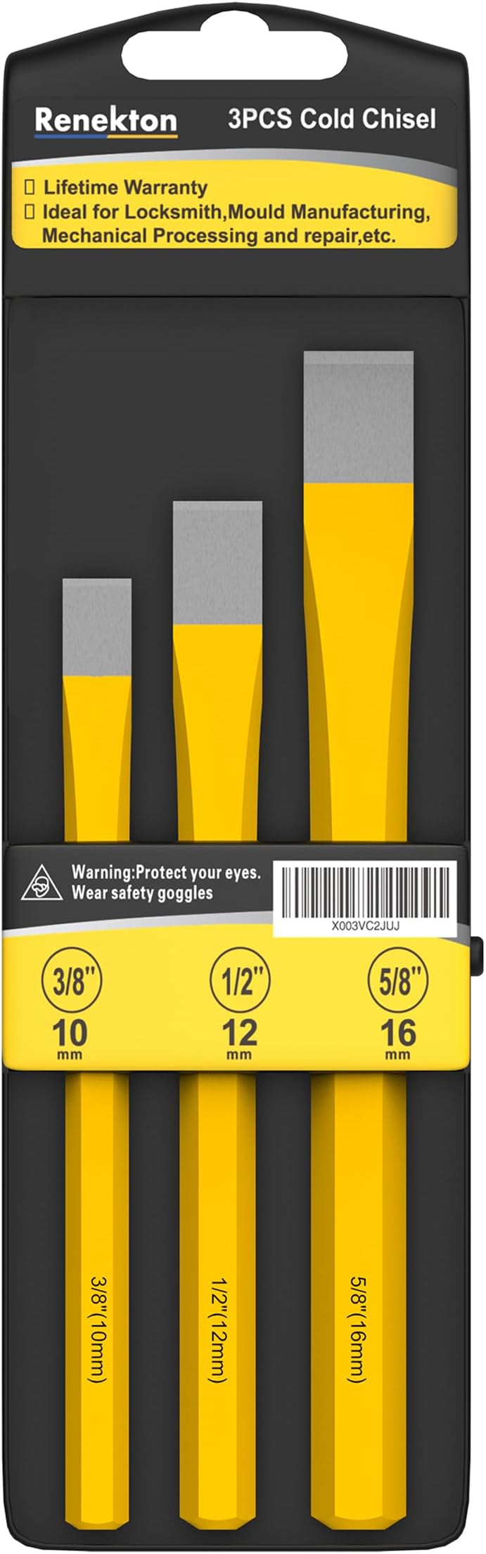 Stanley 16-298 3 Piece Cold Chisel Kit - Metalwork Chisels - Amazon.com