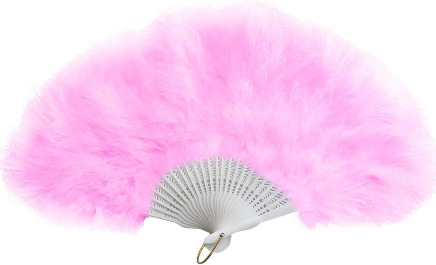 Amazon.com: Huralona 1920s Vintage Style Folding Handheld Flapper ...