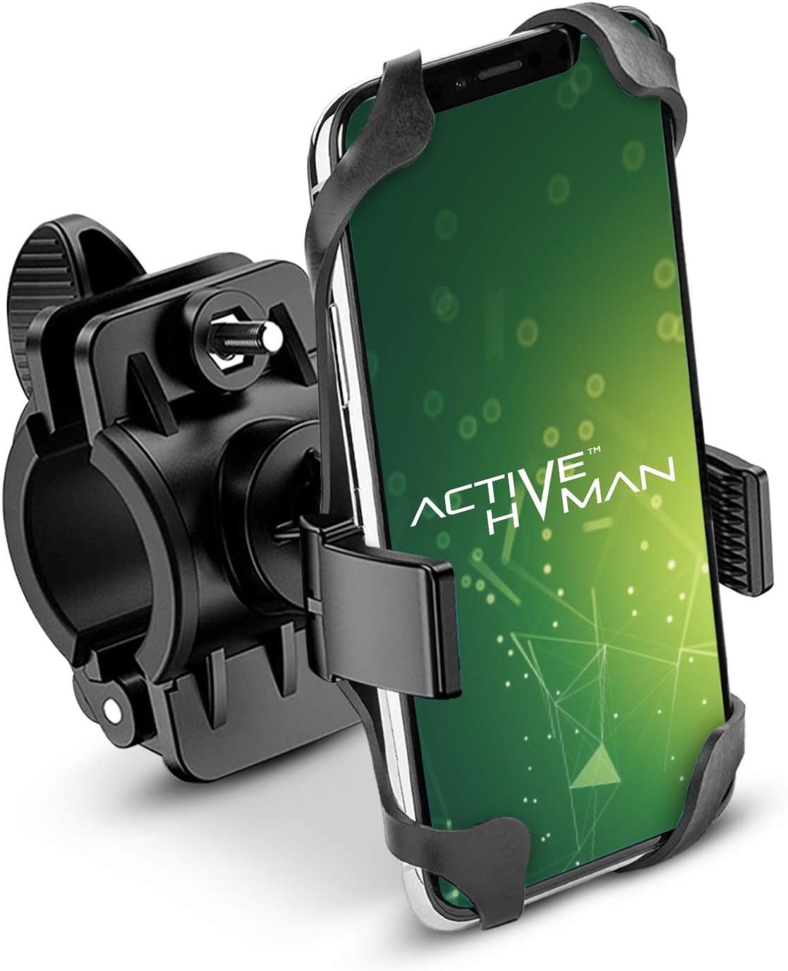 Amazon.com: ACTIVEHVMAN Universal Bike Phone Mount – Handlebar Mobile ...