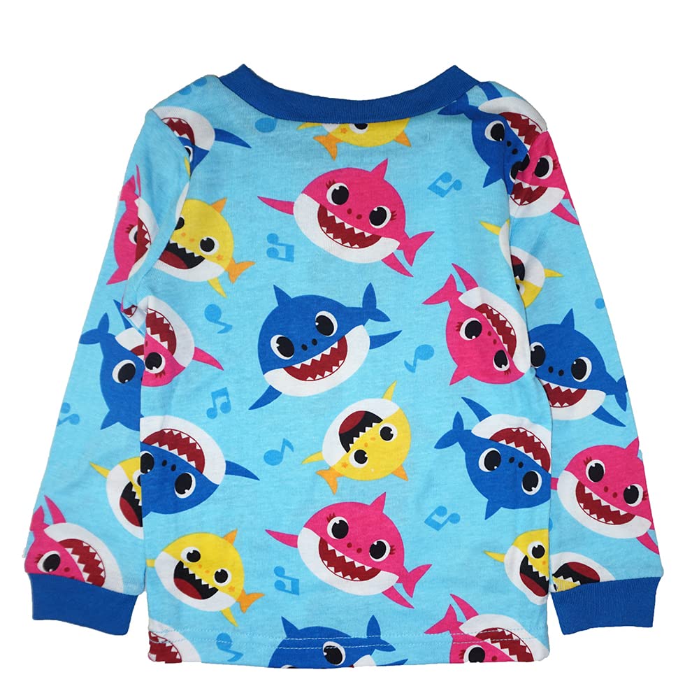 Snapklik.com : Komar Kids Boys Nickelodeon Baby Shark Cotton Pajamas