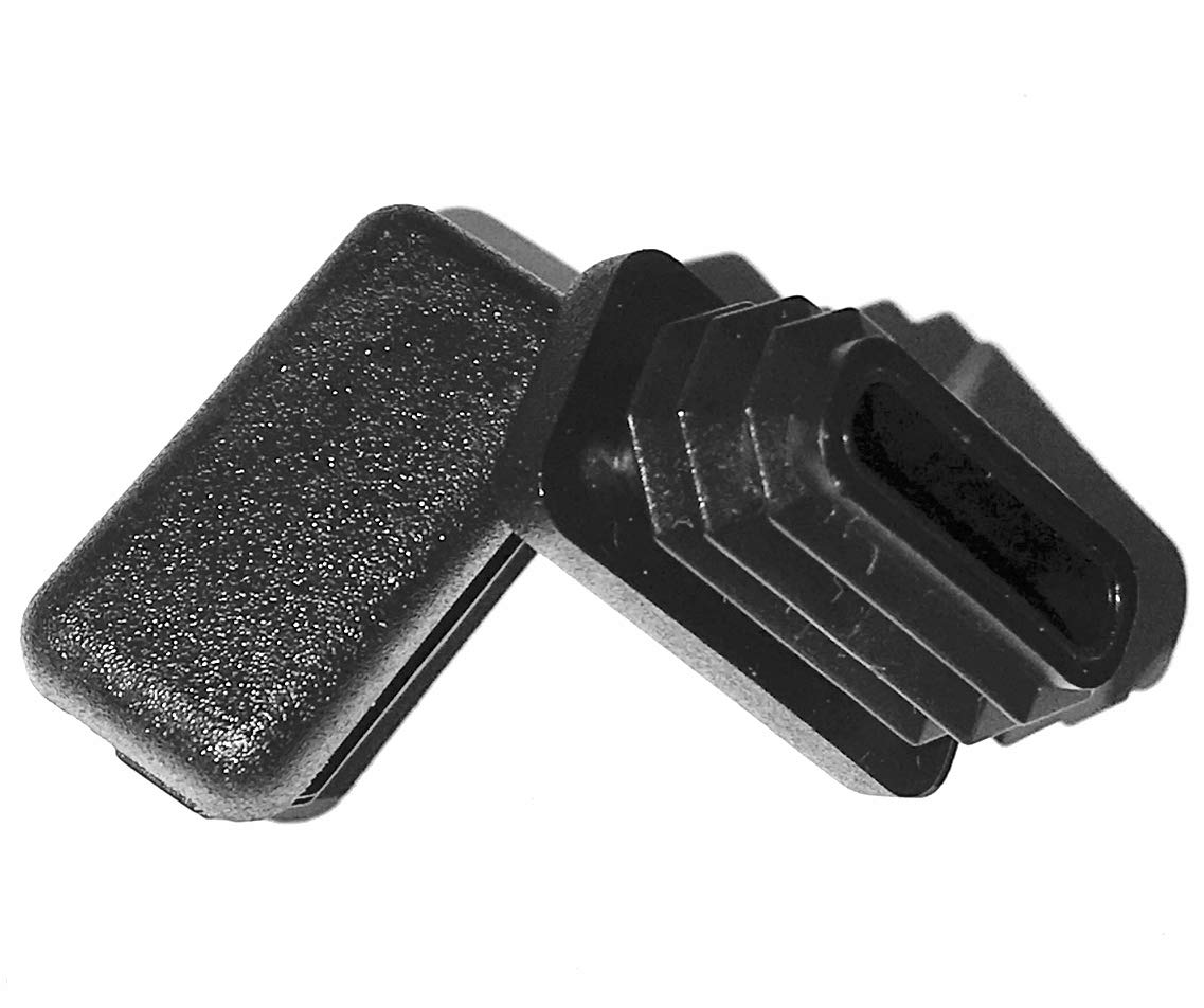 Amazon.com: SBDs (Pack of 100) 1 x 1/2 inch Rectangle Plastic Plugs ...