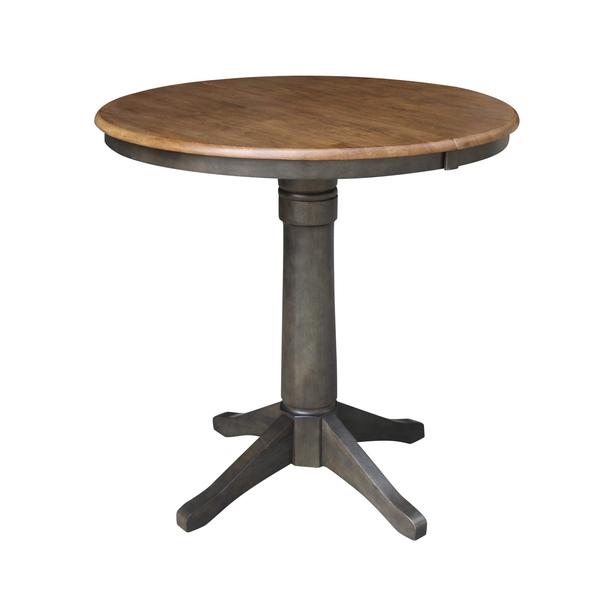 Amazon.com - IC International Concepts 36" Round Top Pedestal 12" Leaf ...